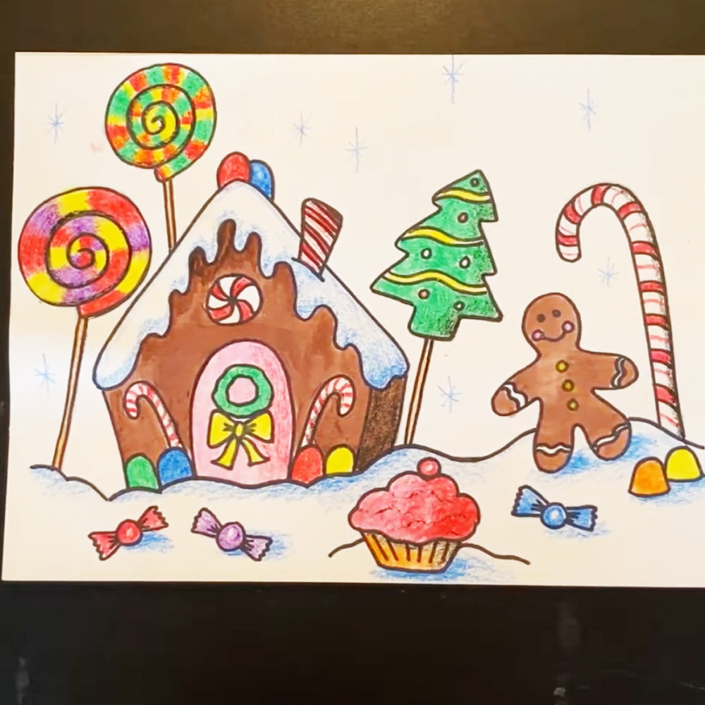 Gingerbread House – Elementary Art Stars